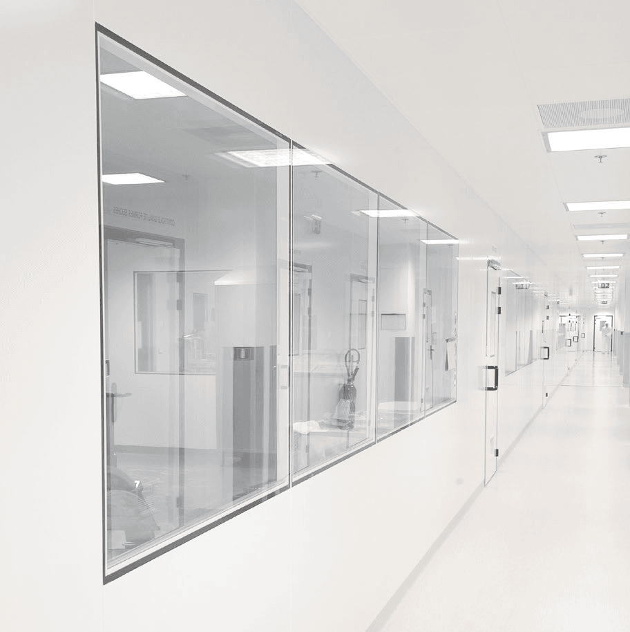 Cleanroom Windows | Flush-Mounted Vision Panels for ISO Environments - GCS
